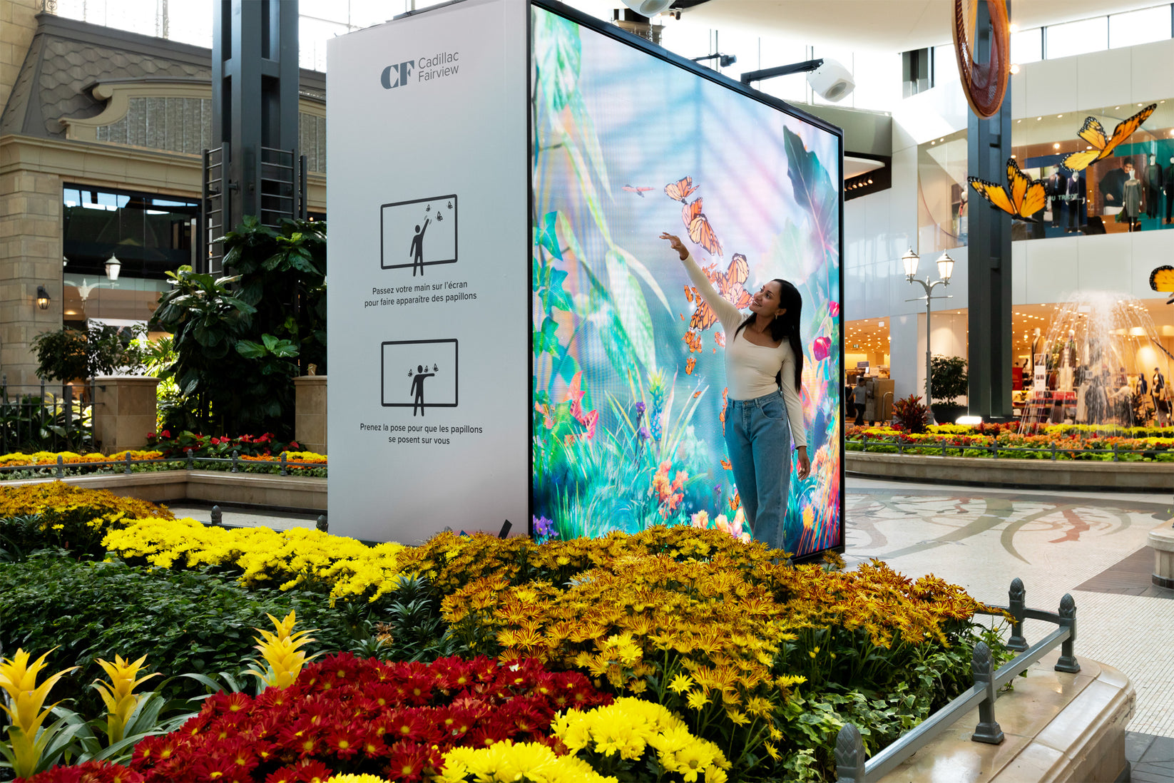 Interactive installation, Carrefour Laval | Moment factory – Moment Factory