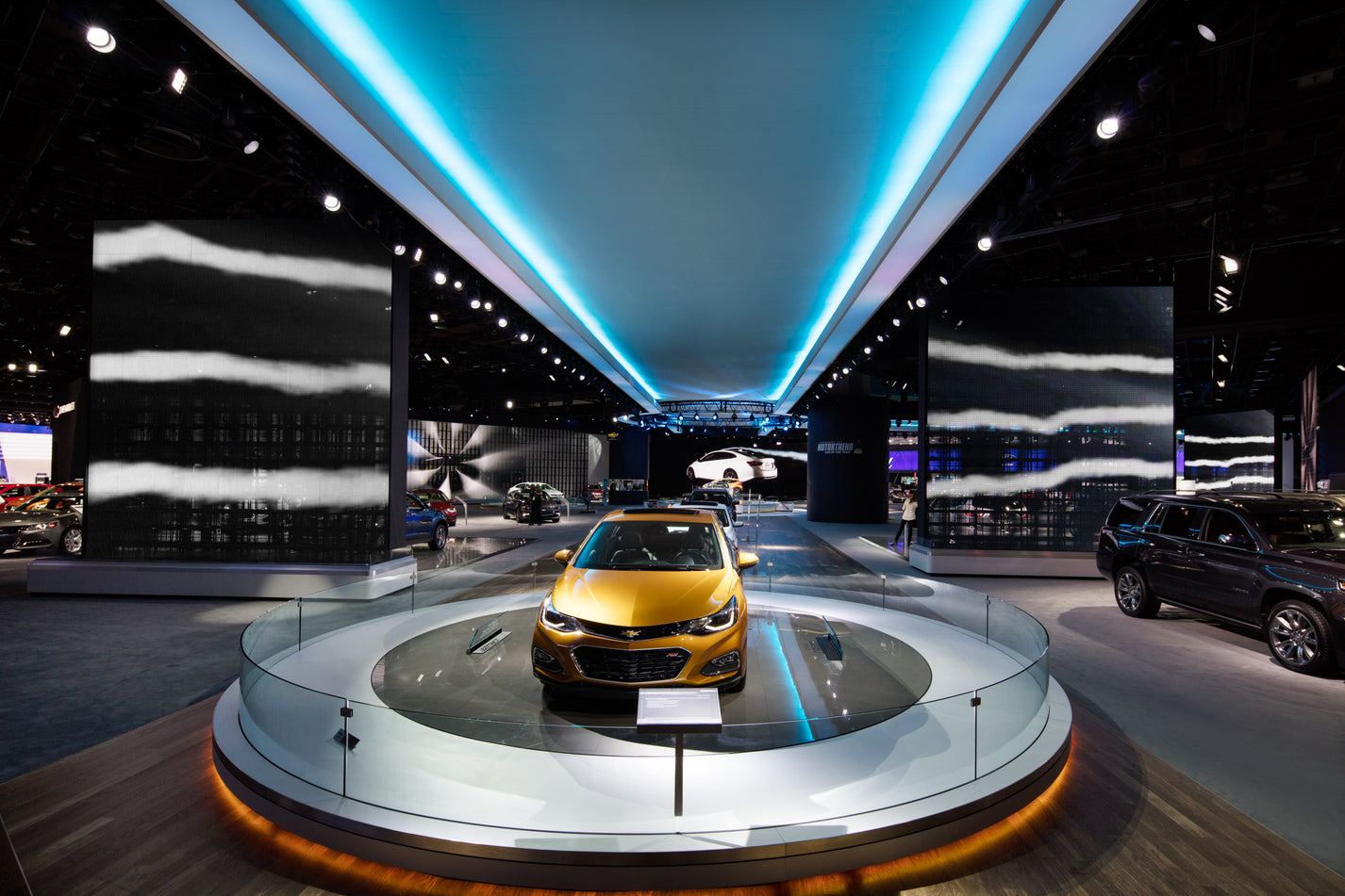 North American International Auto Show, Chevrolet | Moment Factory