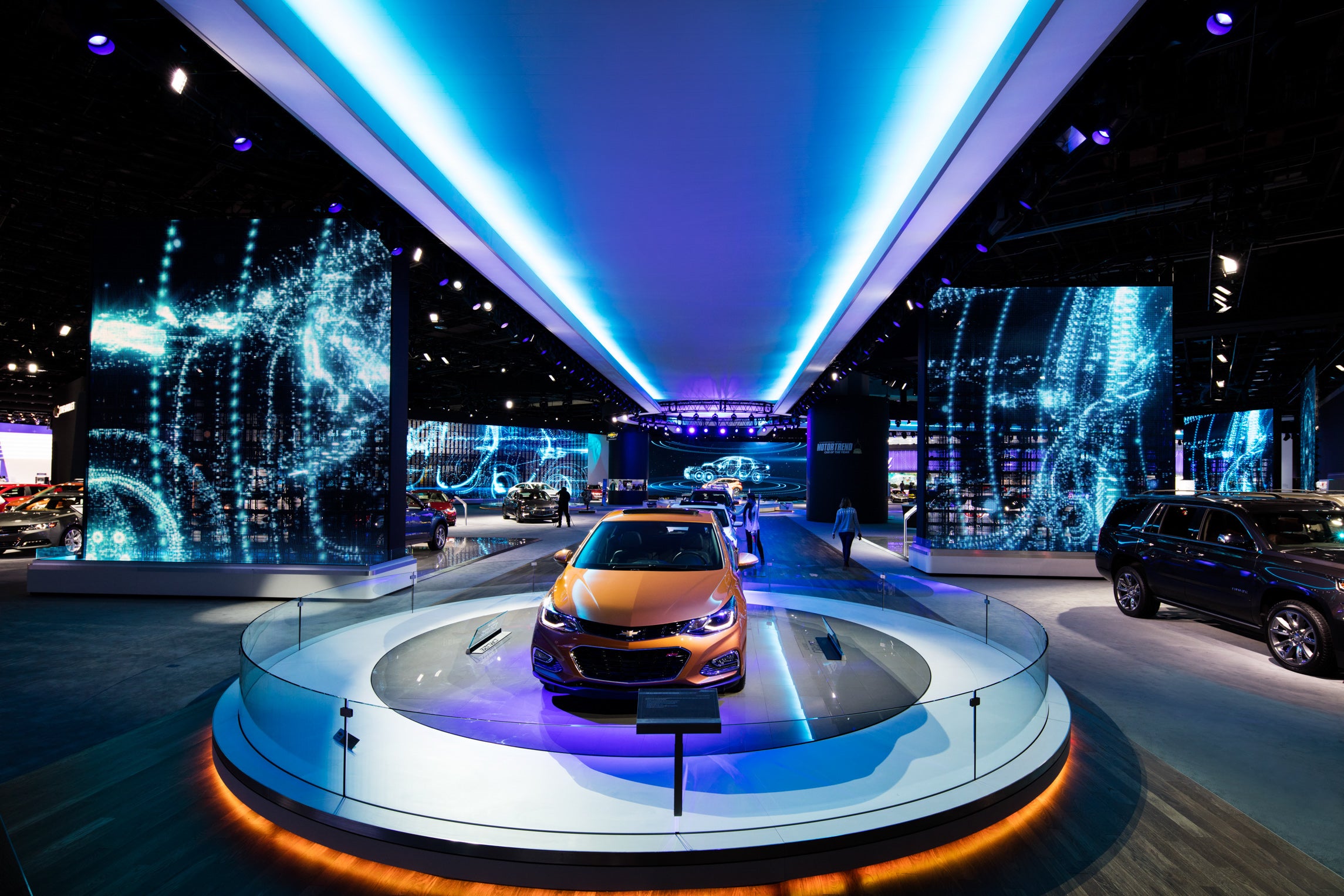North American International Auto Show, Chevrolet | Moment Factory
