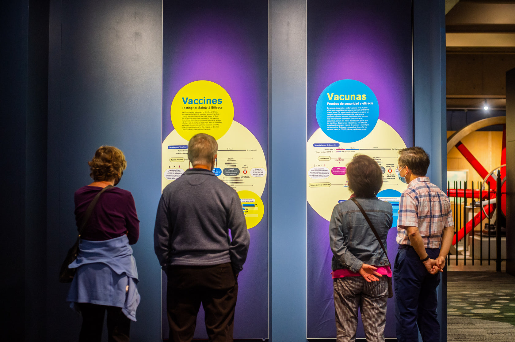 Project Vaccine Exhibition | Moment Factory