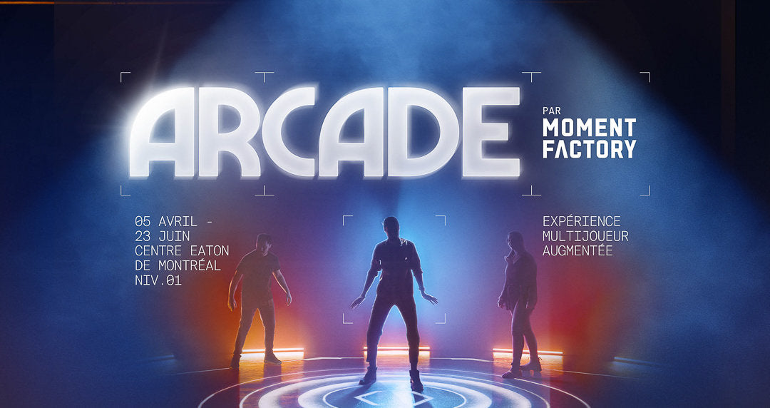 ARcade, a new augmented gaming experience | Moment Factory