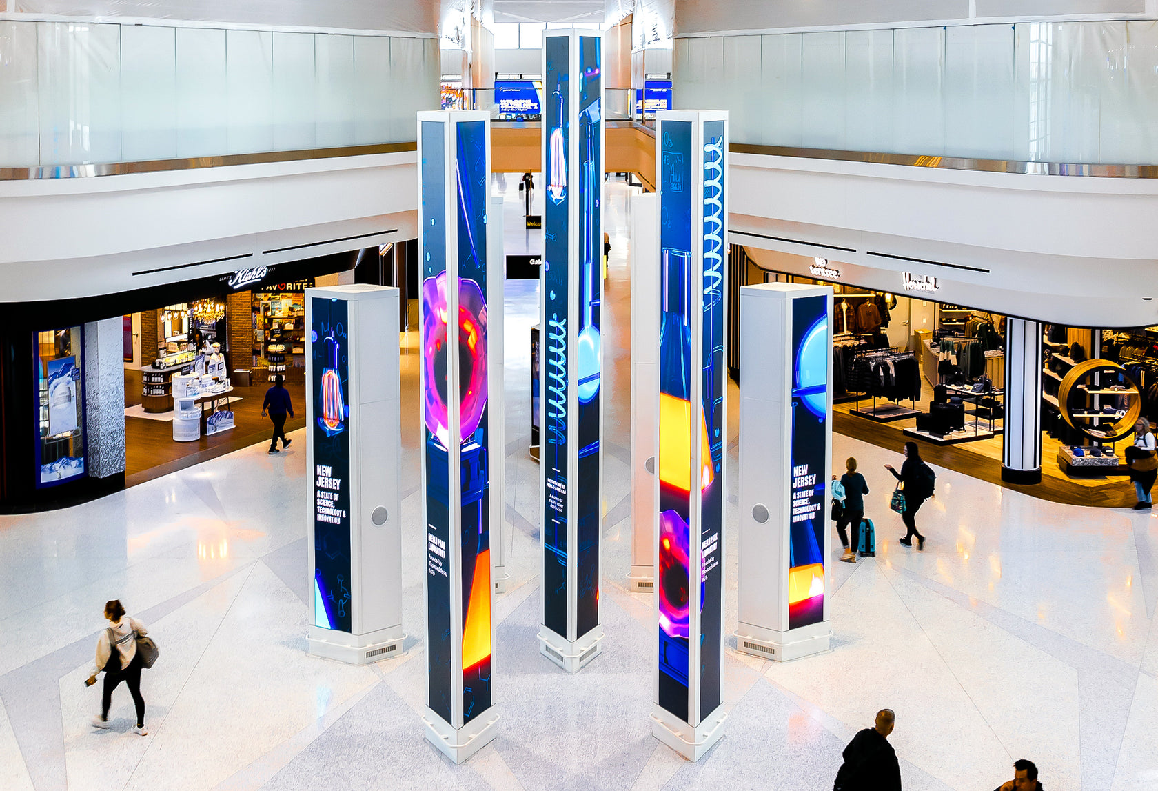 Newark Liberty International Airport | Moment Factory