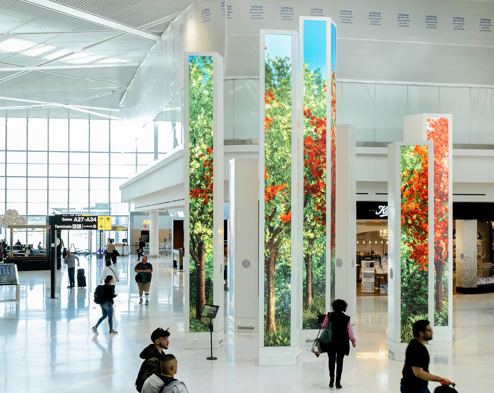 Newark Liberty International Airport | Moment Factory
