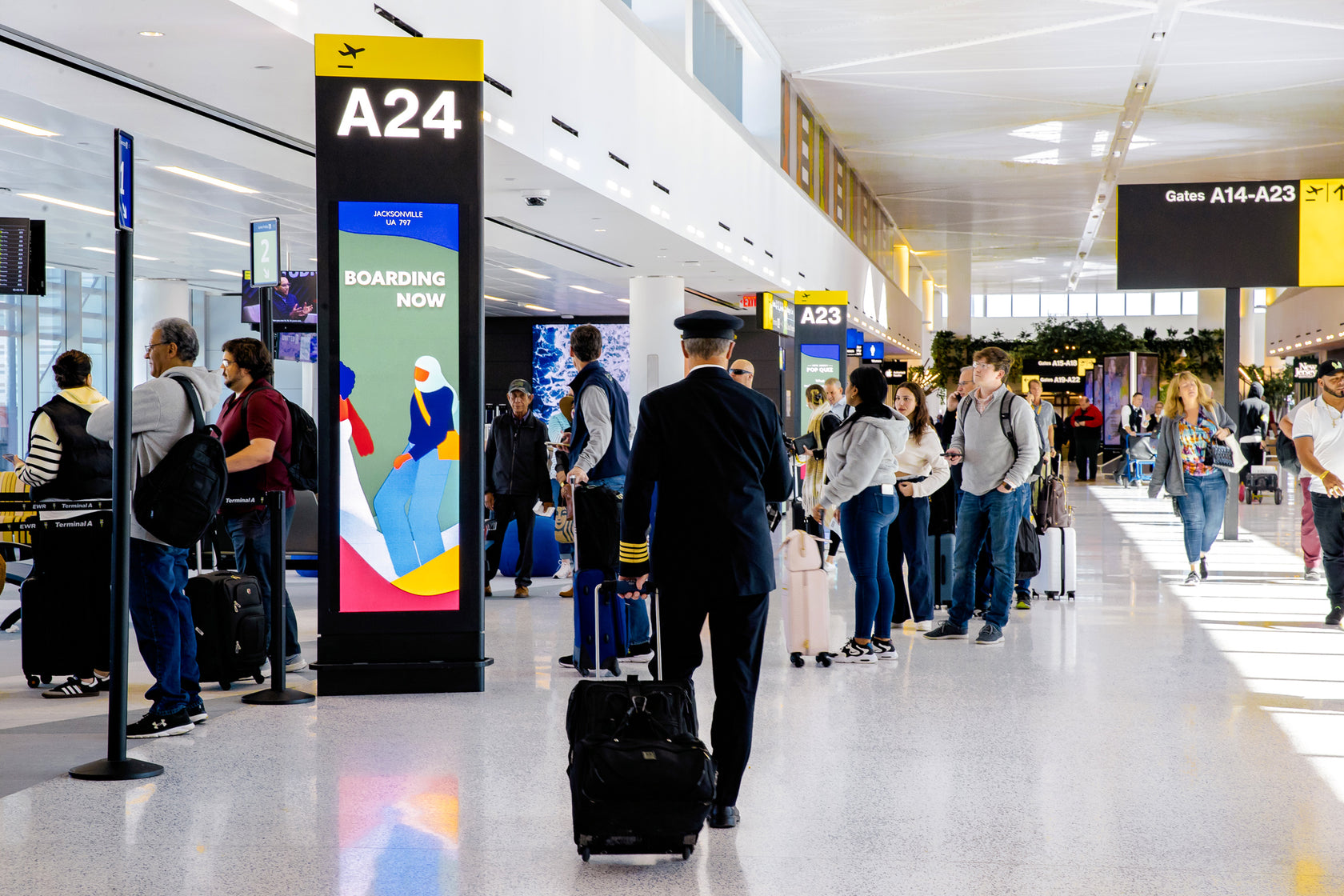 Newark Liberty International Airport | Moment Factory