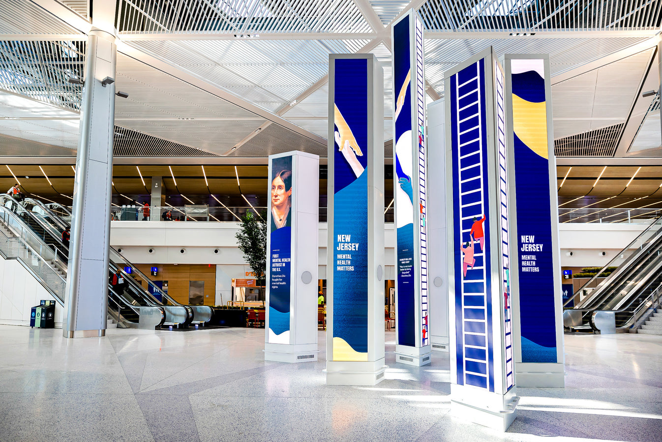 Newark Liberty International Airport | Moment Factory