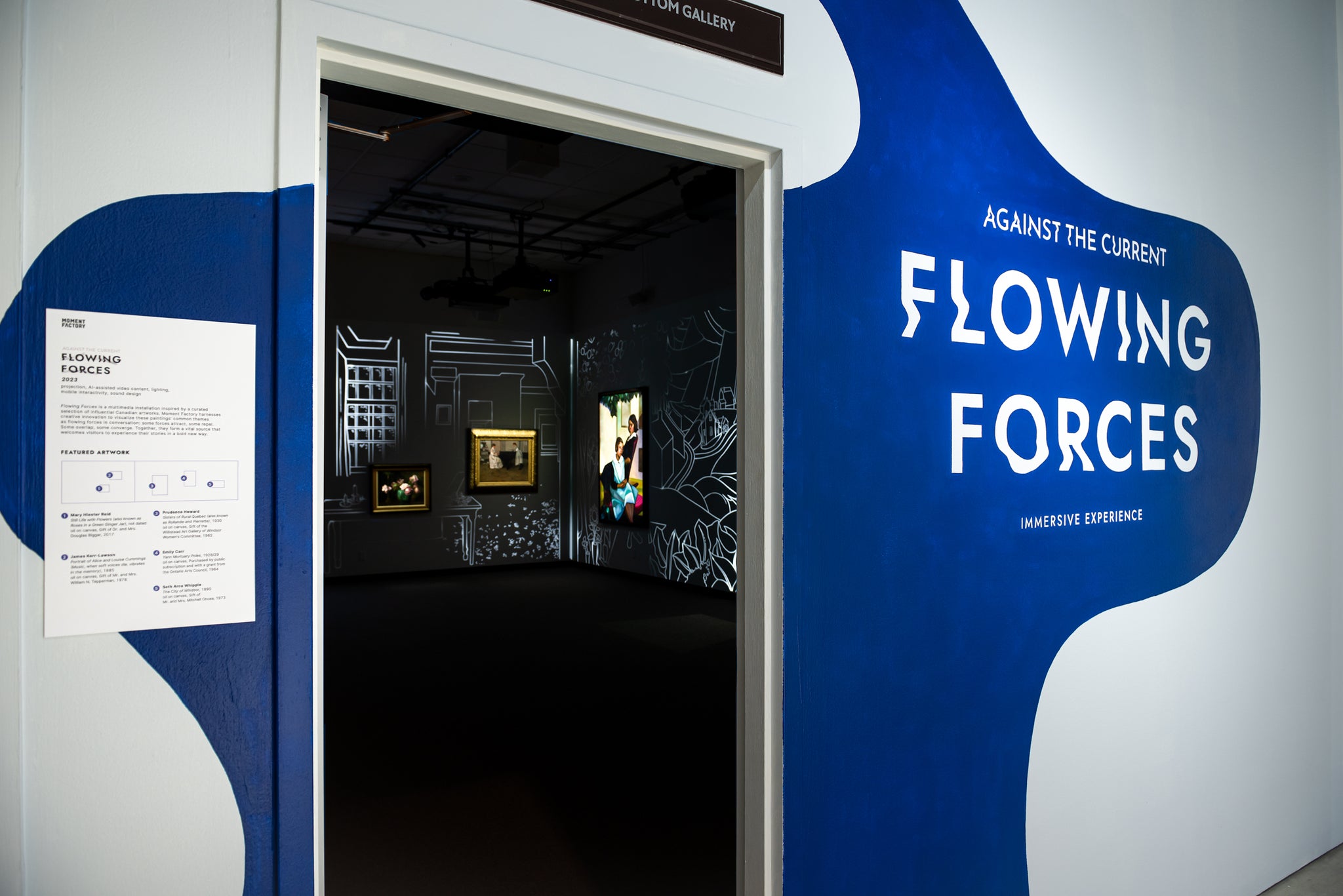 Flowing Forces | Moment Factory