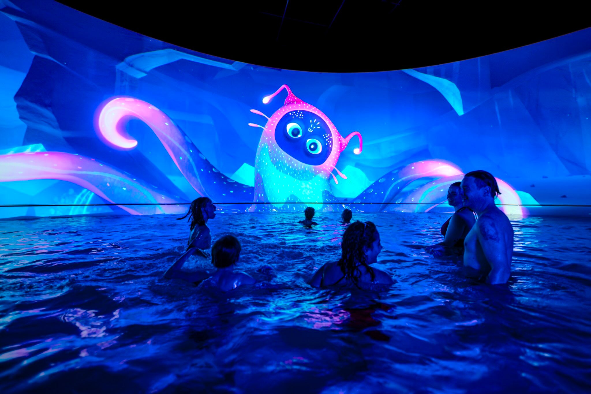 Les abysses de Lumière at Aquascope I Moment Factory