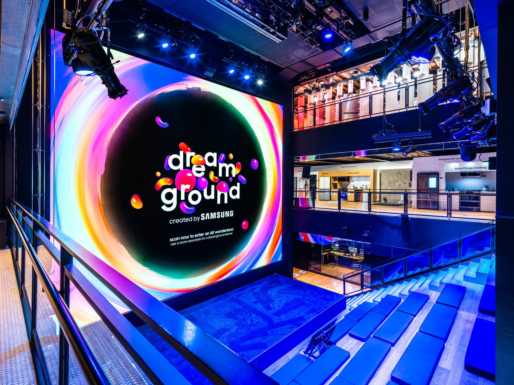 Dreamground Created by Samsung I Moment Factory