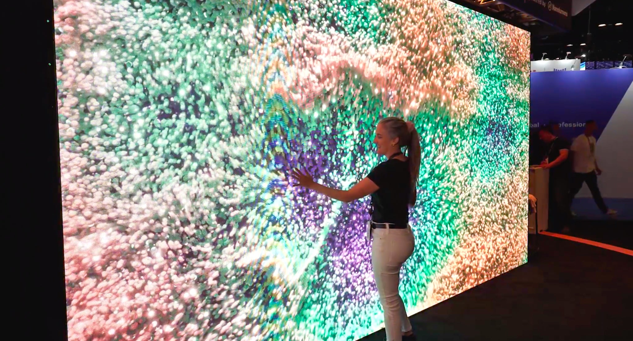 Interactive Experience Booth, InfoComm 2023 | Moment Factory