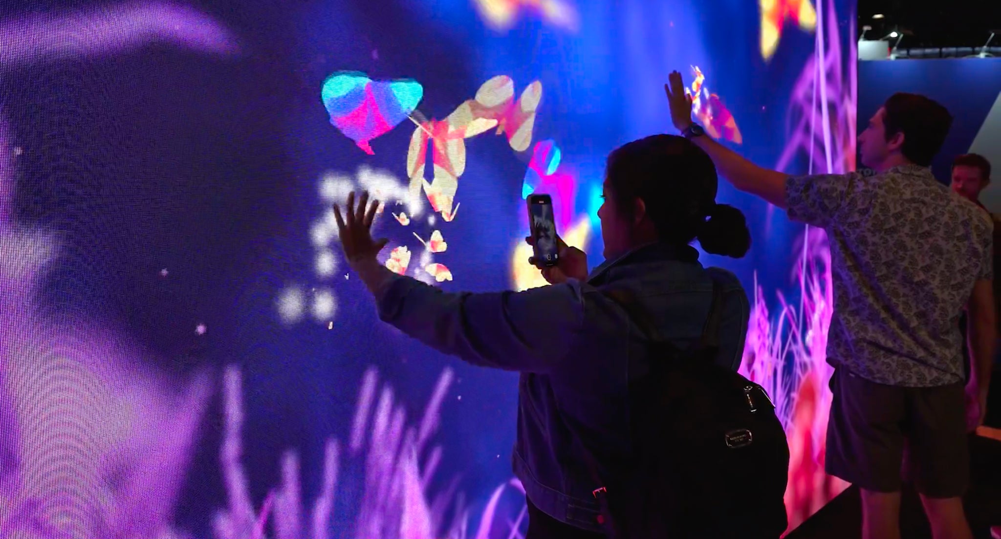 Interactive Experience Booth, InfoComm 2023 | Moment Factory