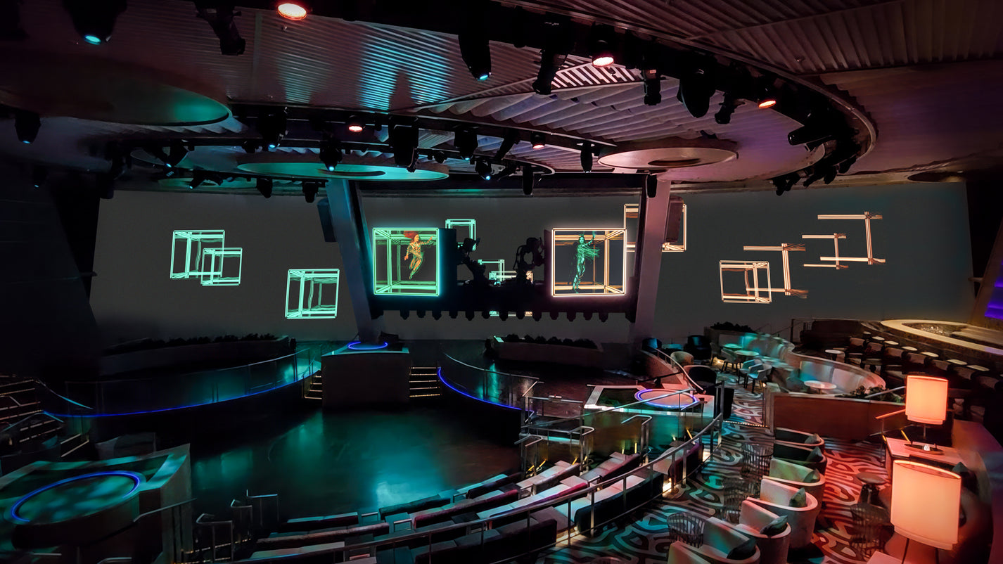 Falling At Royal Caribbean – Moment Factory