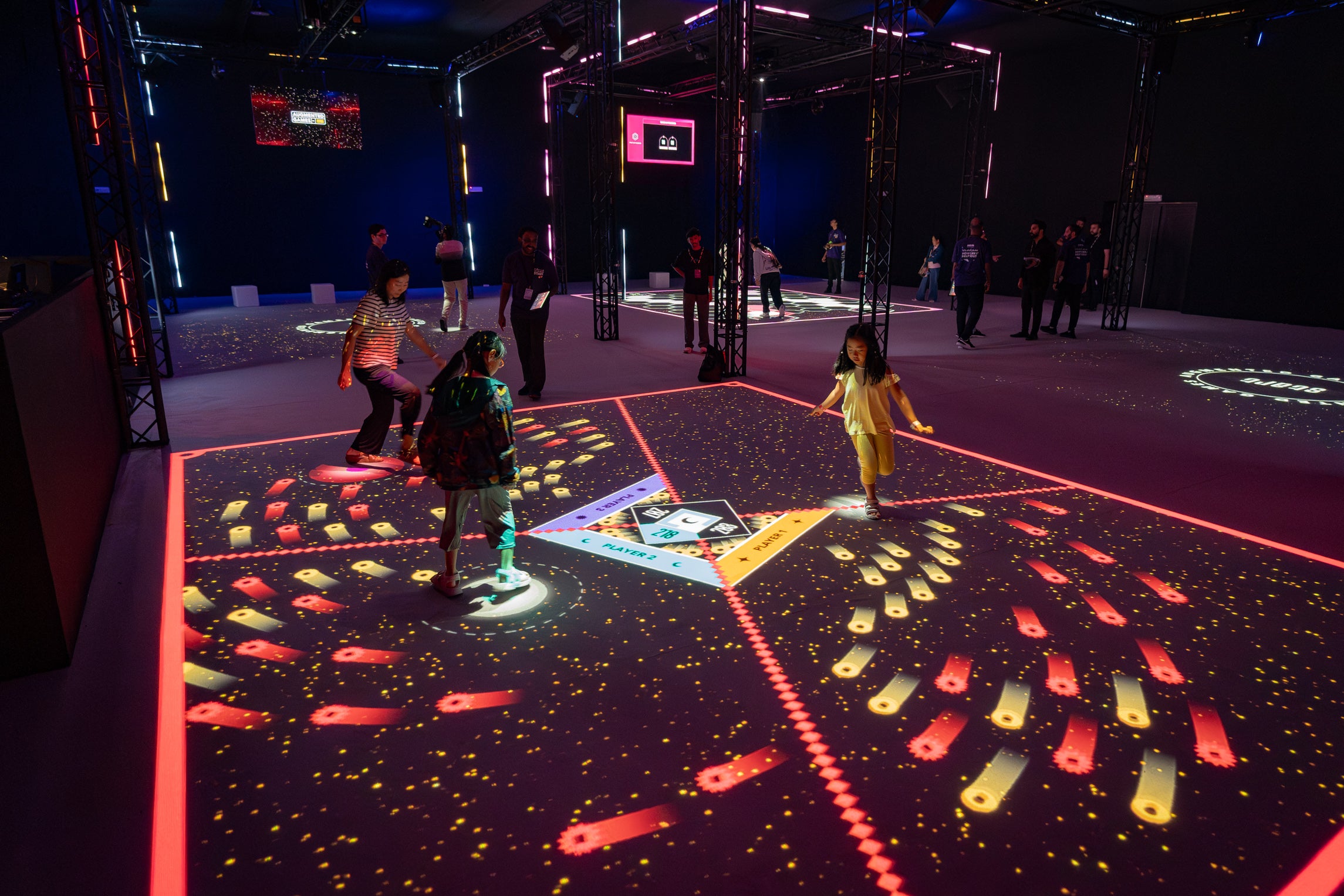 Augmented Games at MOTN Festival | Moment factory – Moment Factory