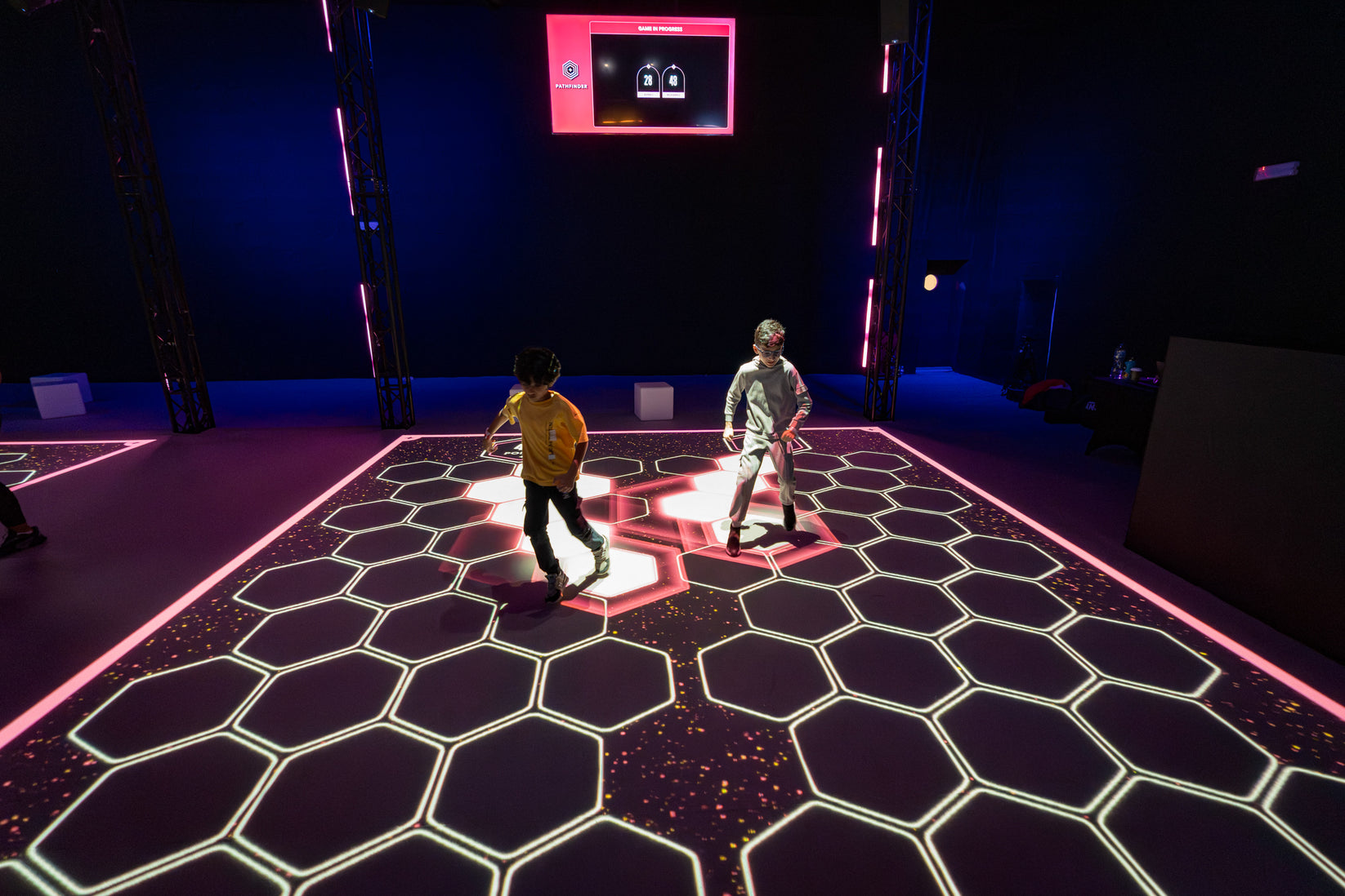 Augmented Games at MOTN Festival | Moment factory – Moment Factory