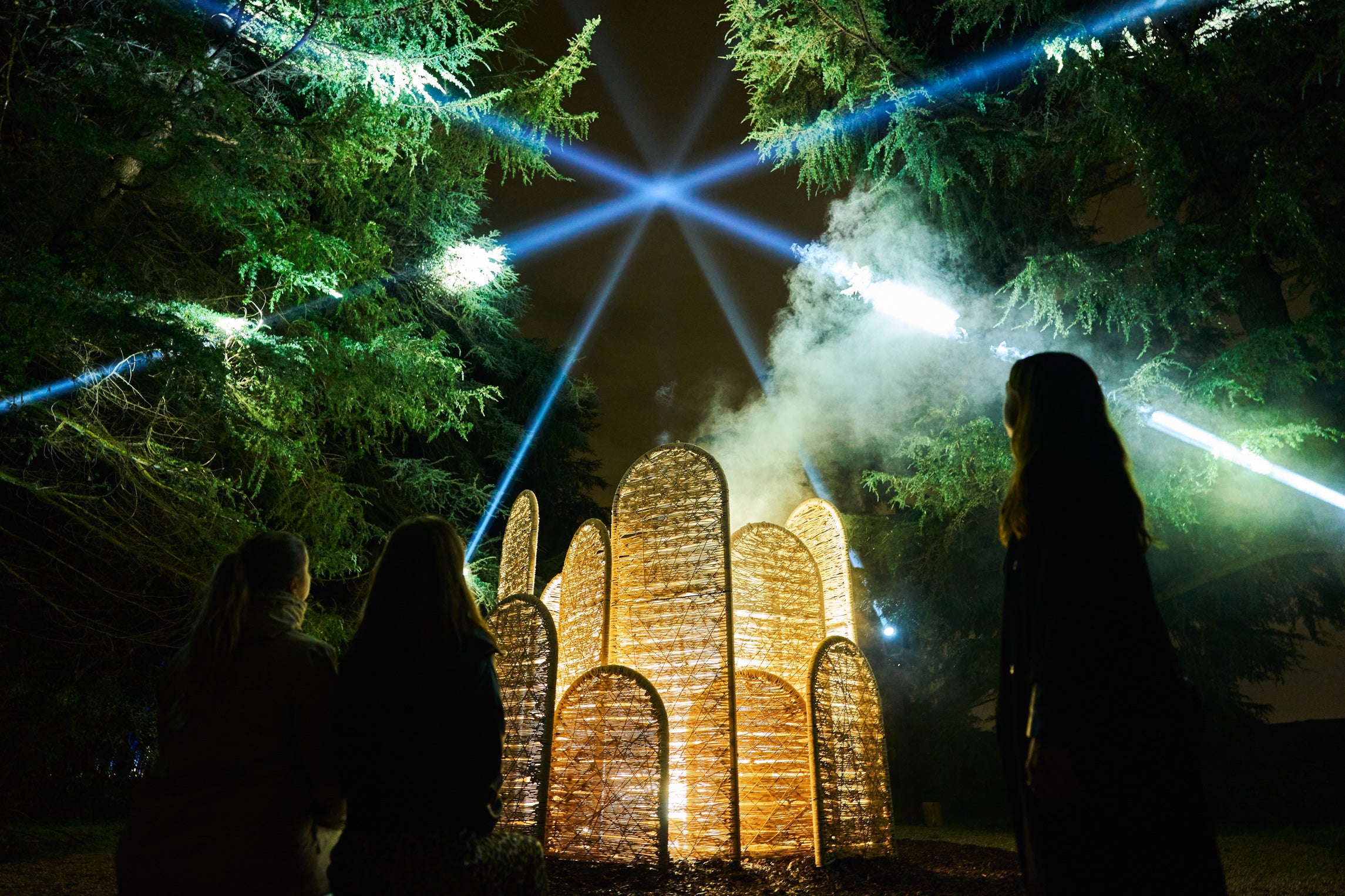 Light Cycles’ European debut: blending art and nature – Moment Factory