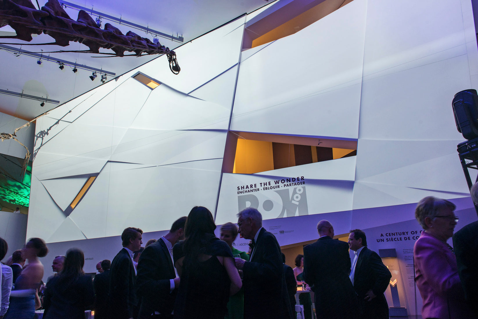 Centennial Ball, Royal Ontario Museum | Moment Factory