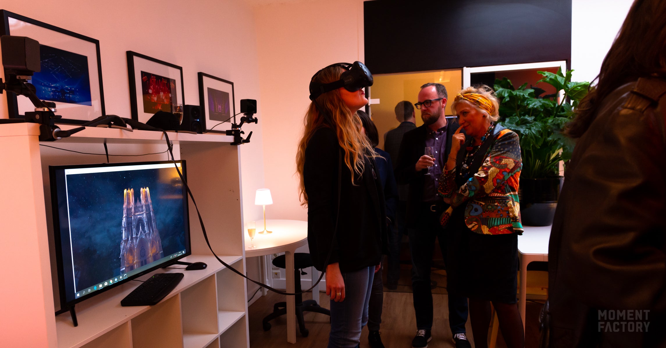 Inauguration of our new studio in Paris | Moment Factory